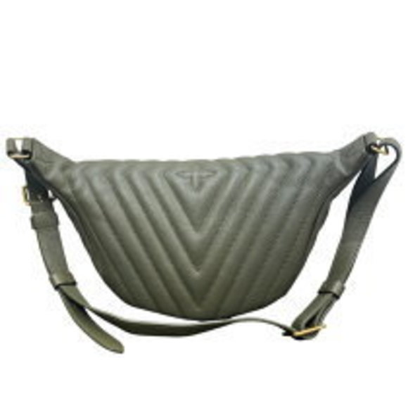 Louis Vuitton | Bags | Louis Vuitton Wave Bag Leather Bumbag Green ...